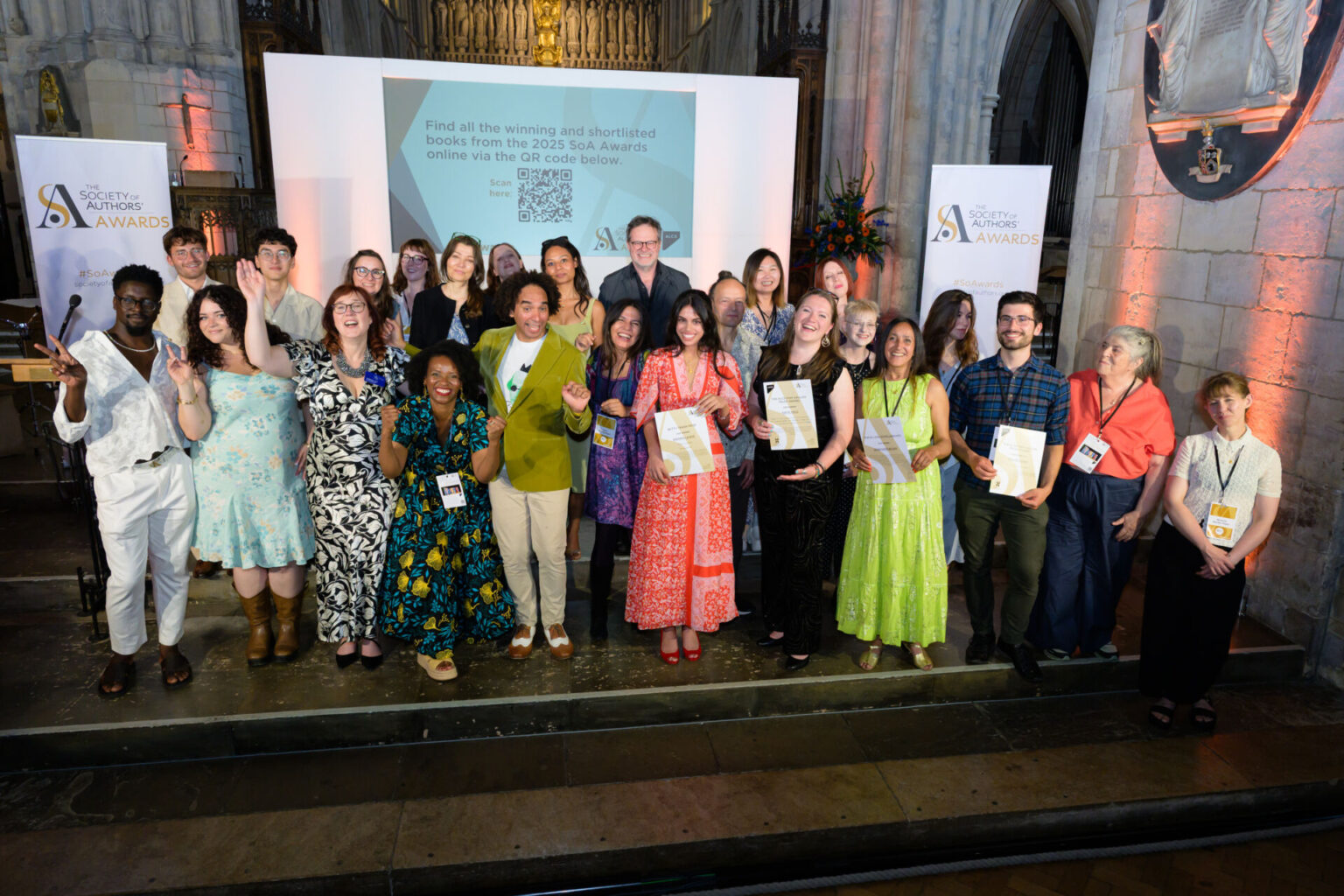 Catch up on the 2025 SoA Awards - The Society of Authors