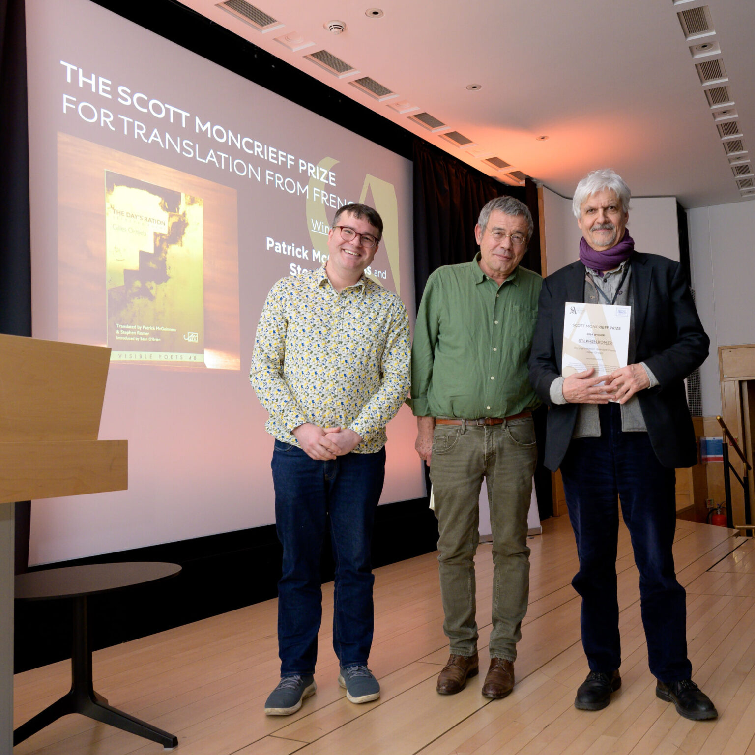 French - Scott Moncrieff Prize - The Society of Authors